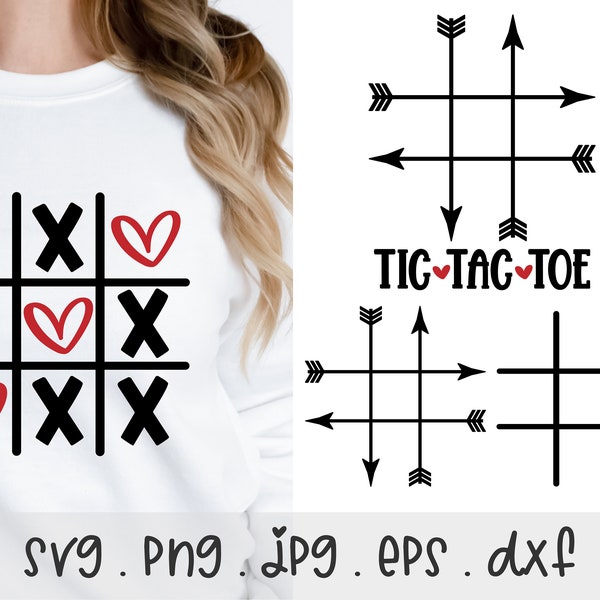 Heart Tic Tac Toe - Etsy