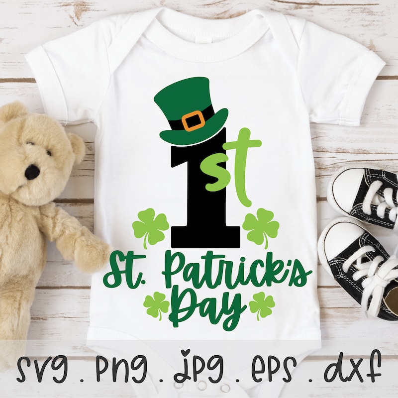 Boy St Patricks Svg - Etsy