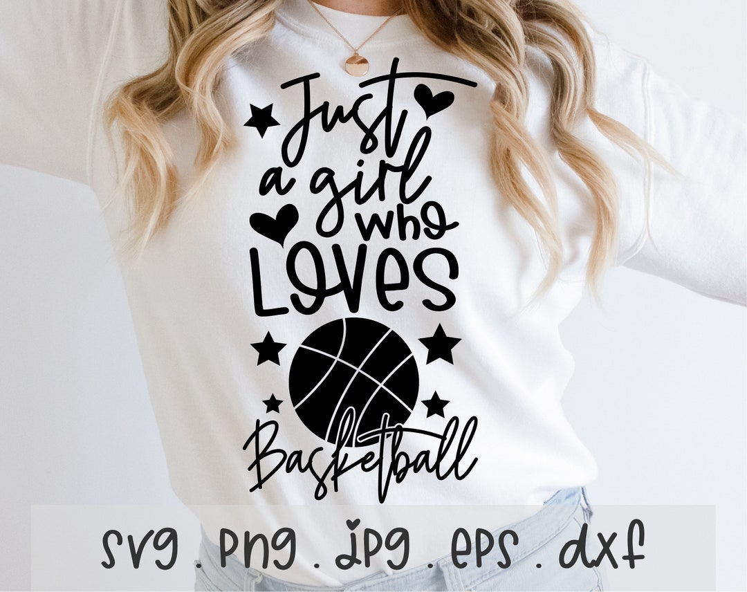 Basketball Girl SVG: Game Day Sublimation Design (commercial Use) - Etsy