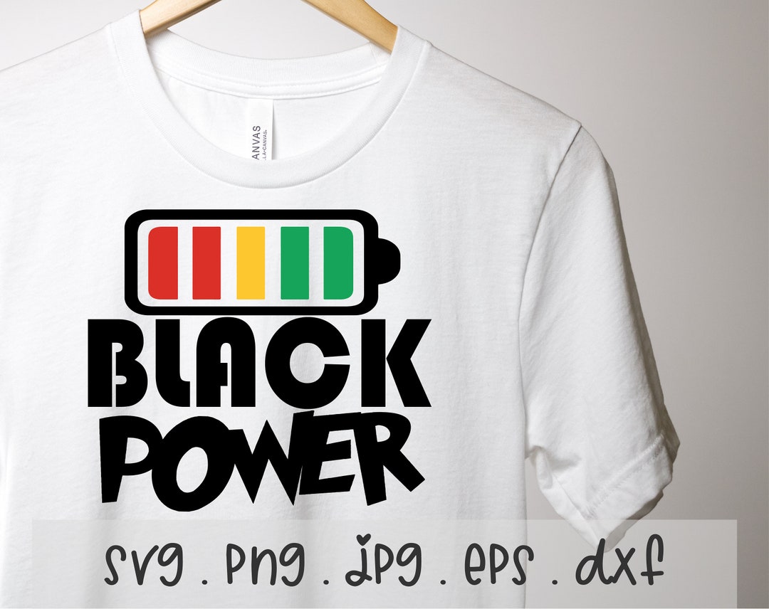 Black Power SVG/PNG/JPG, Black History Month Pride Sublimation Design ...