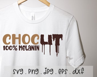 Choc Lit SVG PNG Digital Download Instant Download Distressed - Etsy