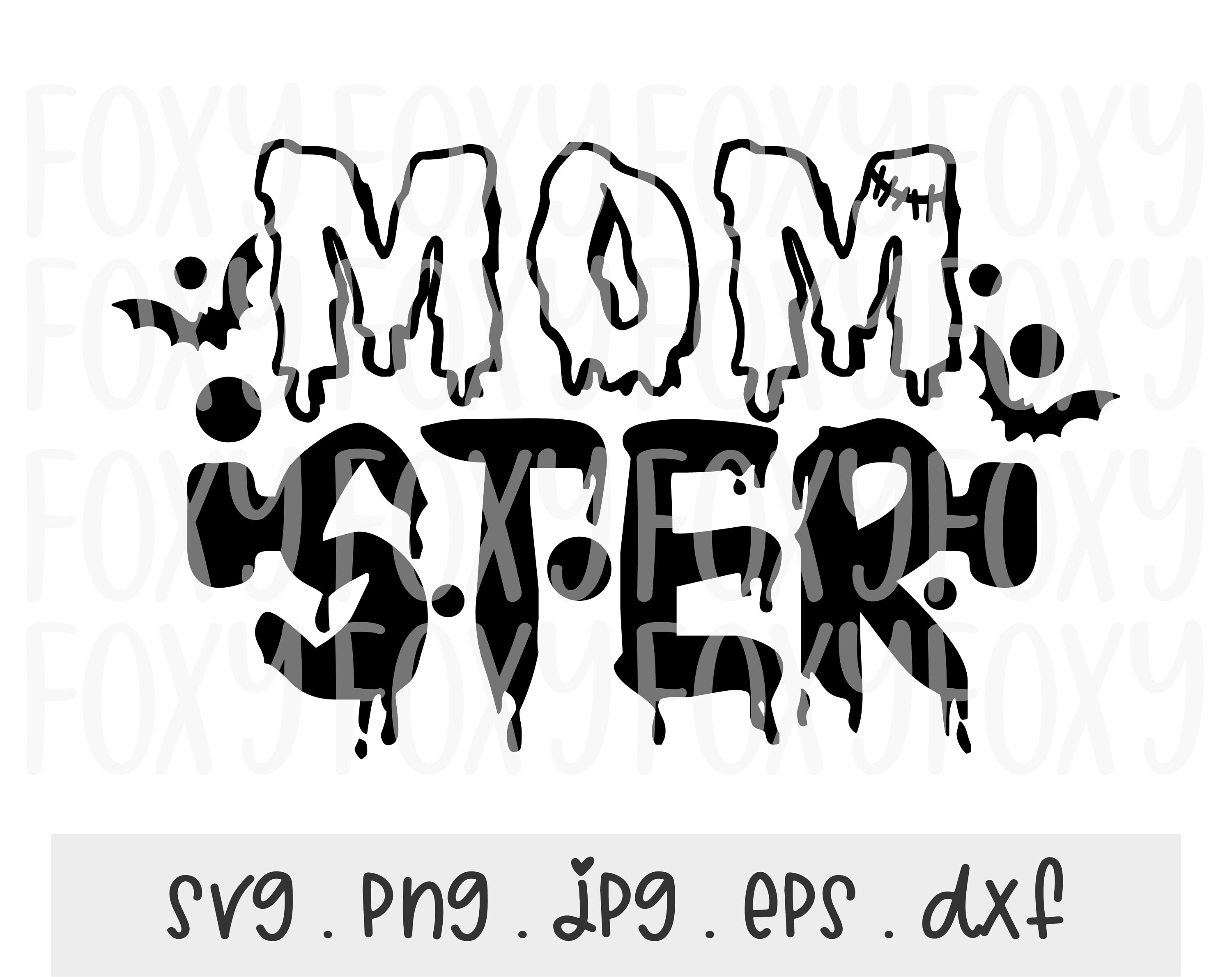 Momster Little Monster SVG/PNG/JPG Mom Boy Girl Funny - Etsy