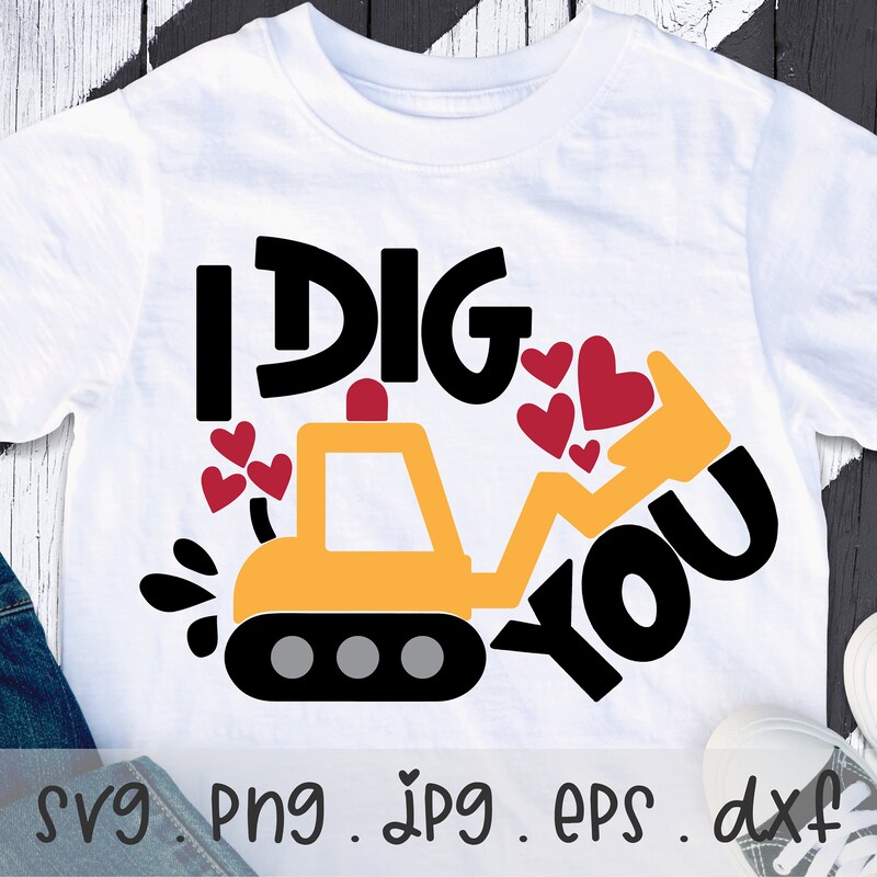 I Dig You Valentine - Etsy