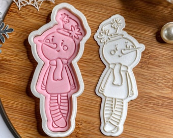 Snowman T Cookie Cutter - Etsy