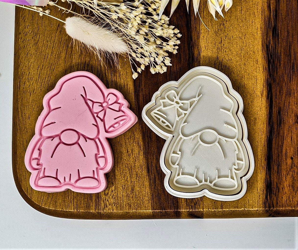 Christmas Gnome Cookie Cutter Stamp - Etsy UK