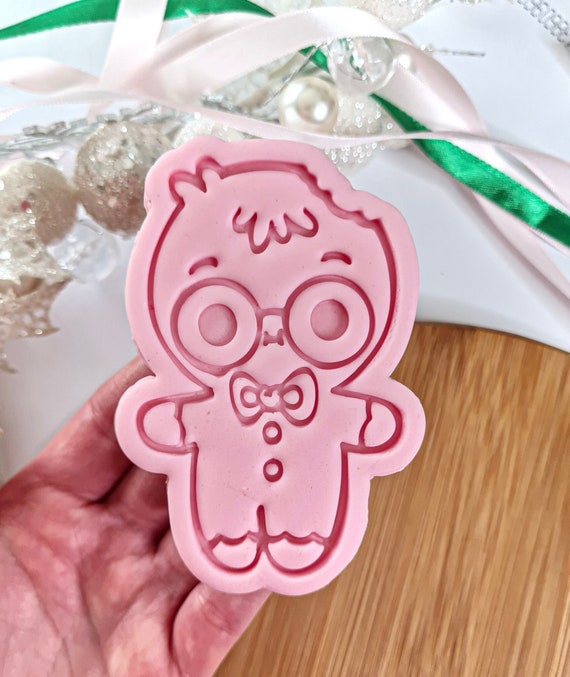 Gingerbread Man Cookie Cutter Stamp - Etsy