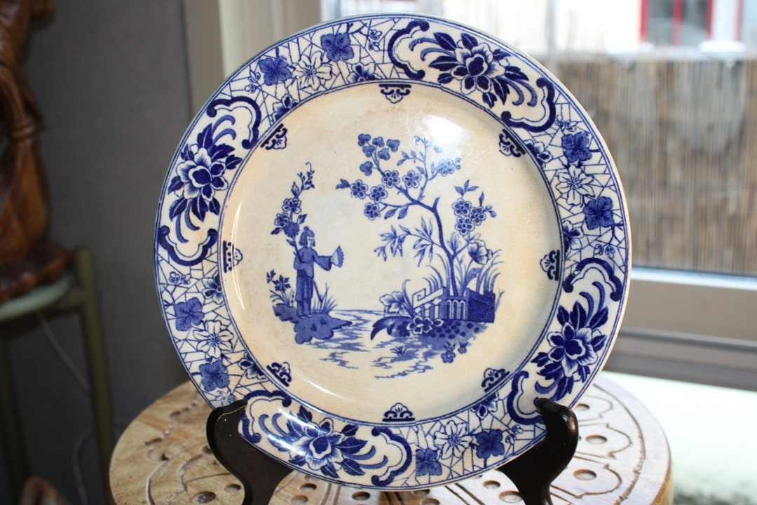 Antique Dinner Plate From 1800s. Rörstrand Shanghai - Etsy