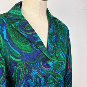 70s Paisley Blazer - Etsy 70s Paisley Blazer - Etsy
