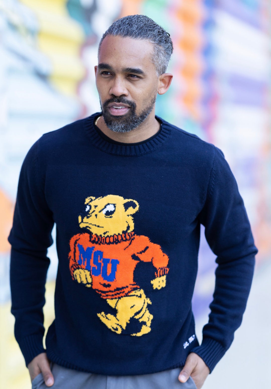Morgan State University Knit Sweater - Etsy