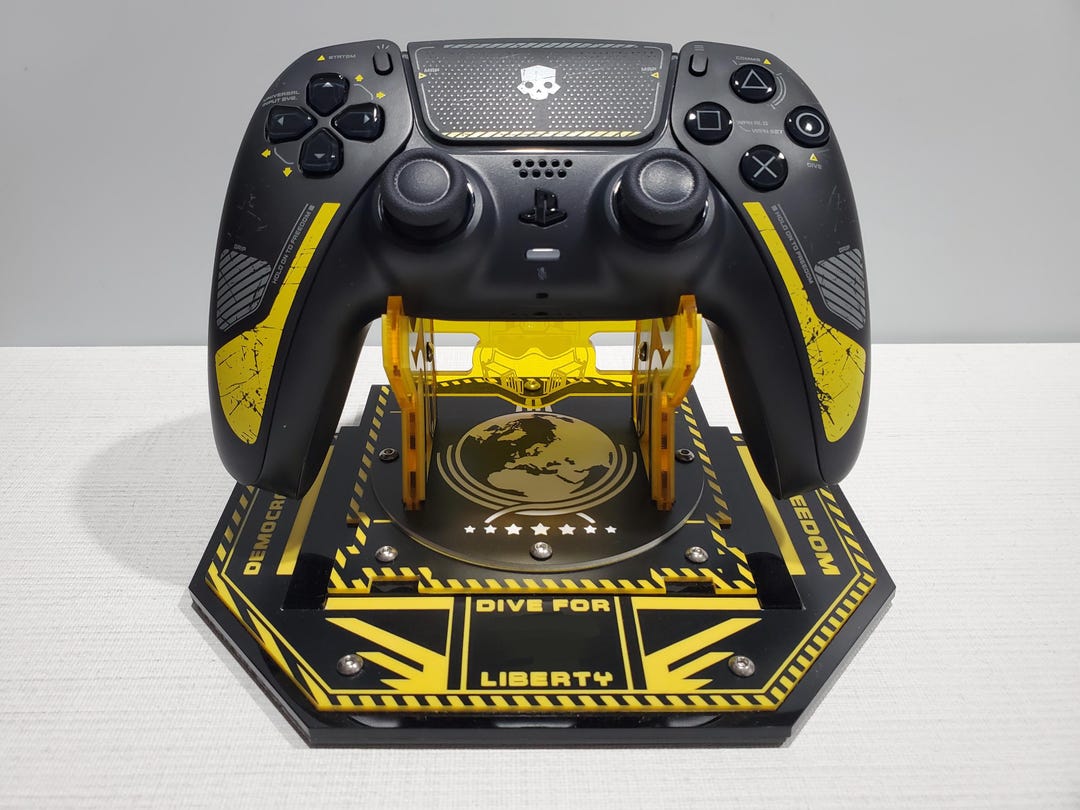Helldivers 2 Themed Controller Stand for Playstation 5 Dualsense Controller Also Fits PS4 ...