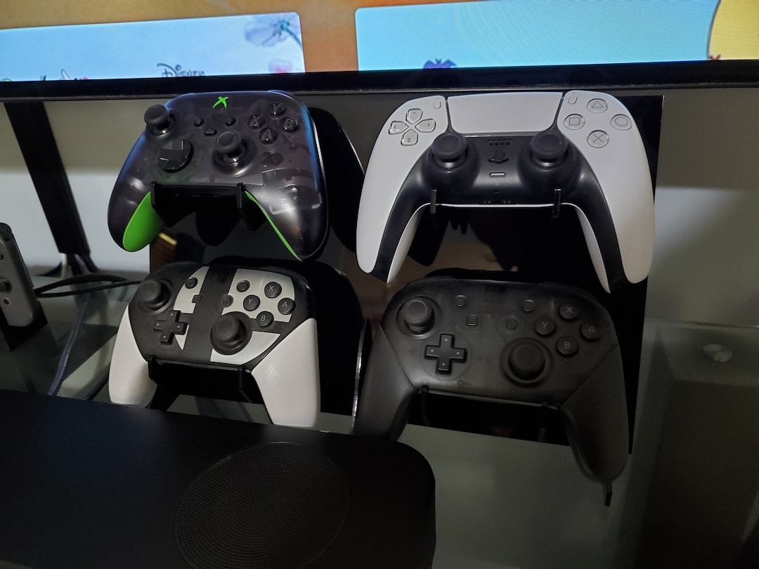Desktop Controller Display for Xbox, Playstation, Nintendo; Holds ...