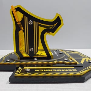 Helldivers 2 Themed Controller Stand for Playstation 5 Dualsense Controller Also Fits PS4 ...