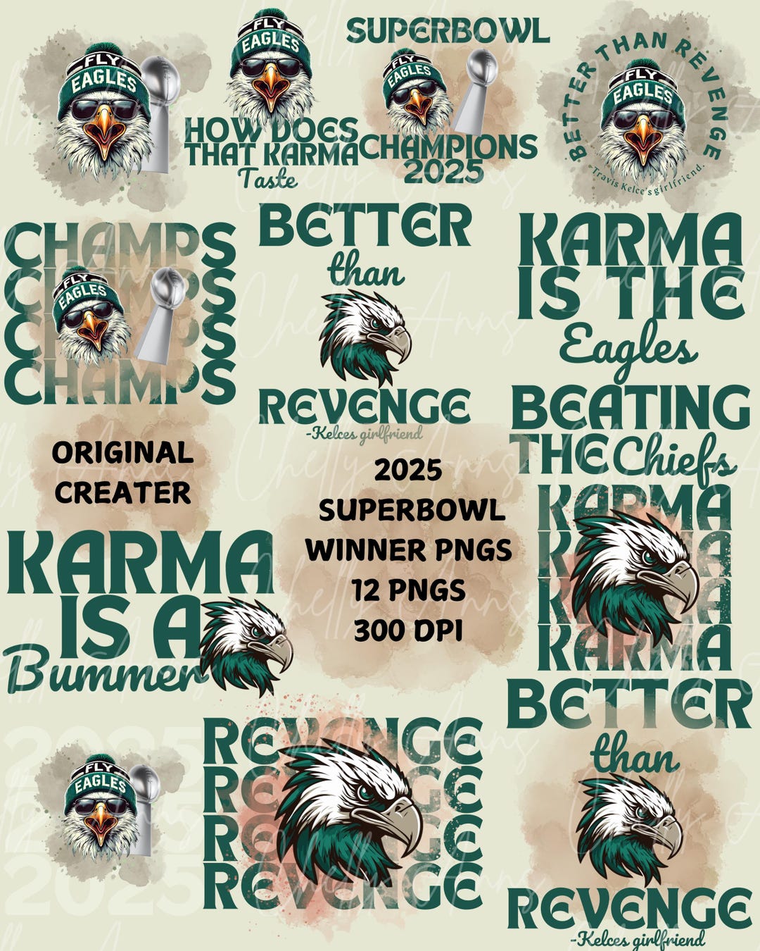 PNG Eagles Taylor Swift Revenge Inspired Design 2025 Superbowl ...