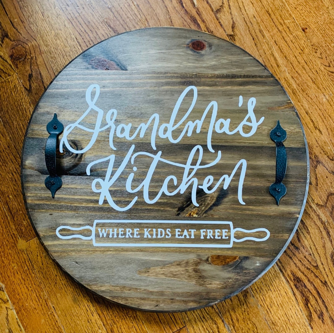Grandmas Kitchen Serving Tray Serving Tray Grandma Gifts for Grandma ...