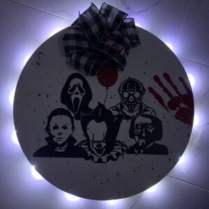 Horror Movie Light up Sign - Etsy