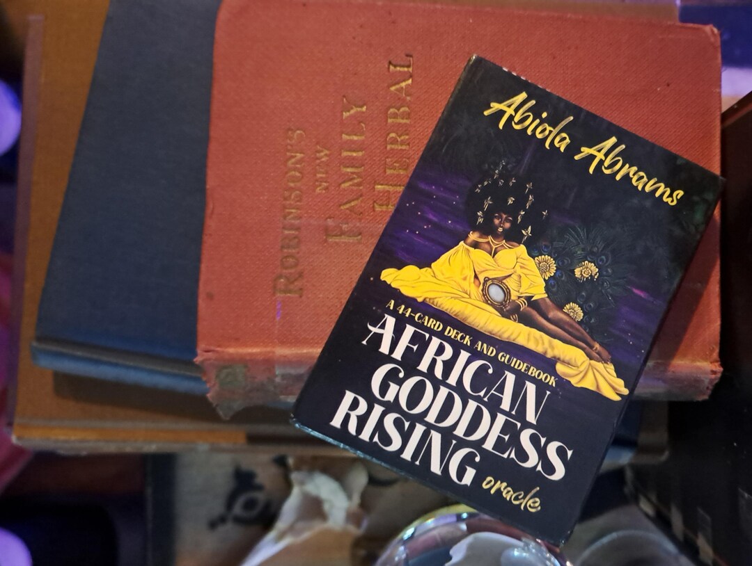 African Goddess Rising Oracle Tarot Cards New Witchcraft Beautiful ...