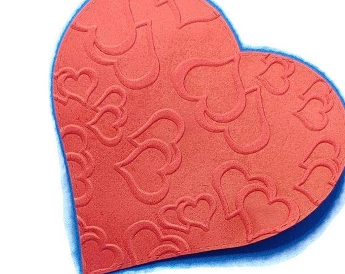 7 Inch Paper Heart Large Paper Heart Cardstock Heart With Optional ...