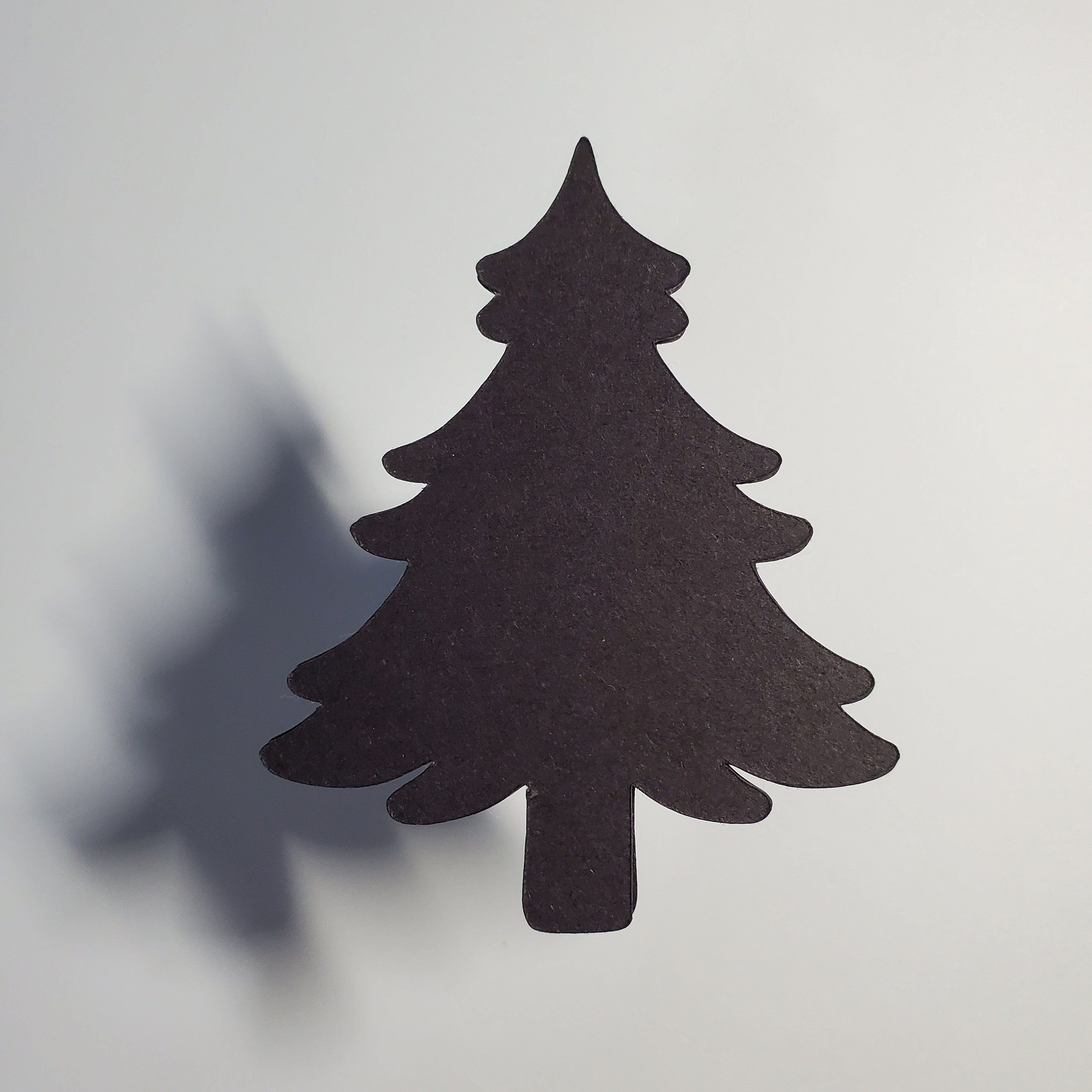 Christmas Tree Die Cuts, 15 Pack, Multiple Colors, Cardstock Trees ...