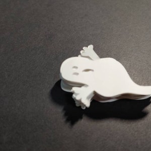Halloween Ghost Cutouts: White Cardstock Ghosts, 20 Pack - Etsy