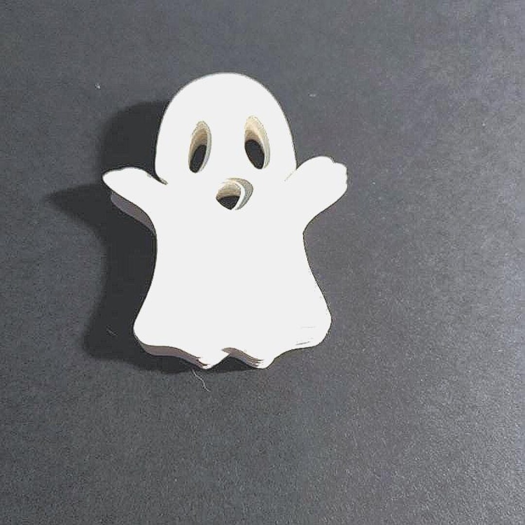 20 Pack of 2 Inch White Cardstock Ghosts, Halloween Ghosts, Paper Ghost ...