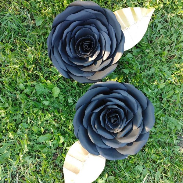 Large Paper Roses - Etsy