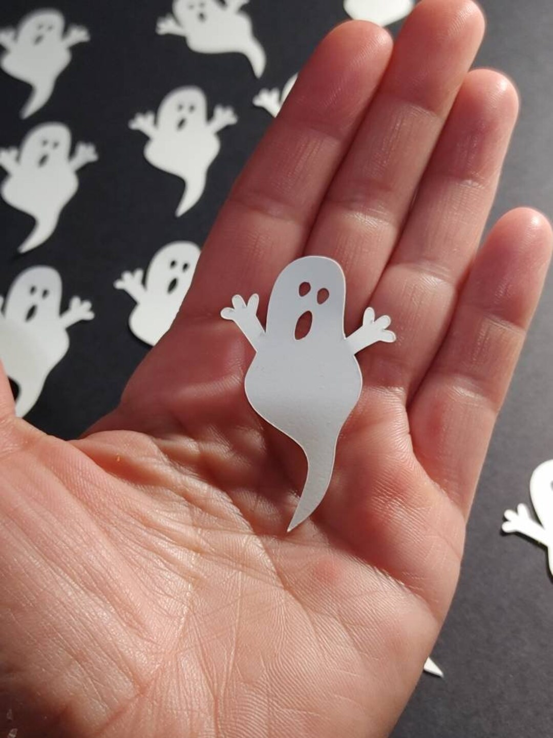 20 Pack Ghost Cut Outs Multiple Sizes Cardstock Ghosts - Etsy
