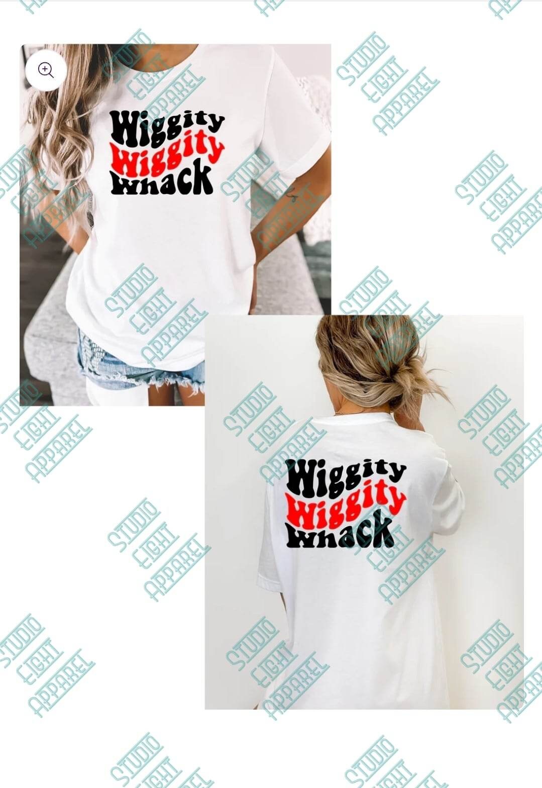 Wiggity Whack Png, Wavy Word Art, Digital Download, Baseball, Softball ...