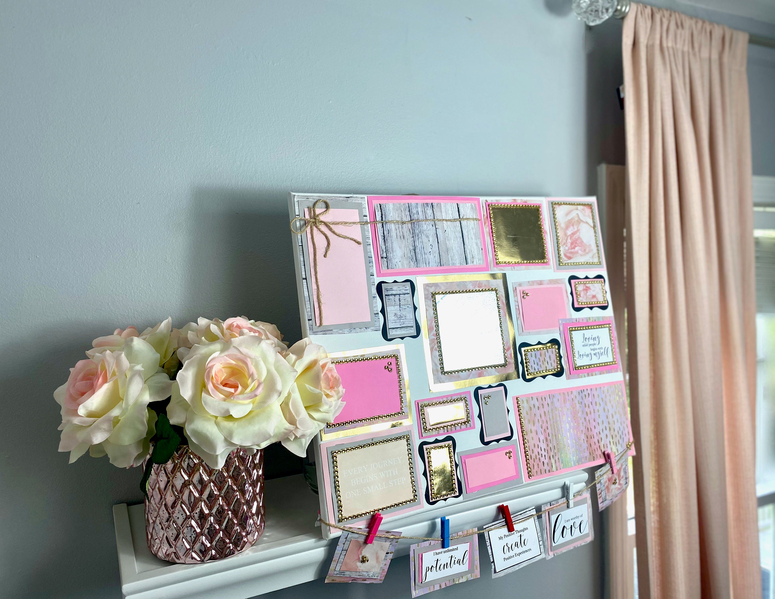 Chic Vision Board Kit Vision Board Chic Vision Board - Etsy