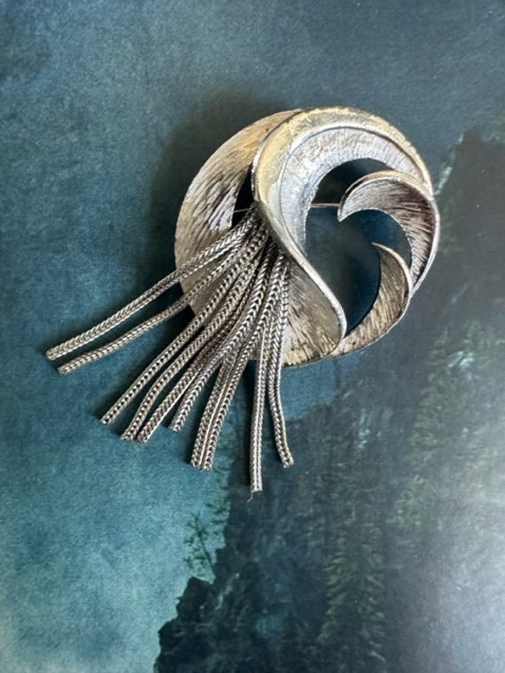 Vintage silver tassel - Gem