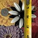 60s Mega Balk and White Enamel Flower Brooch, Large Metal Flower With ...