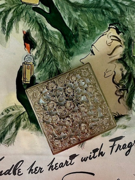 Vintage 1960s coty compact - Gem