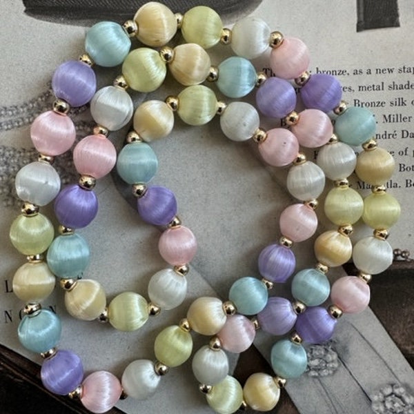 Silk Thread Beads - Etsy