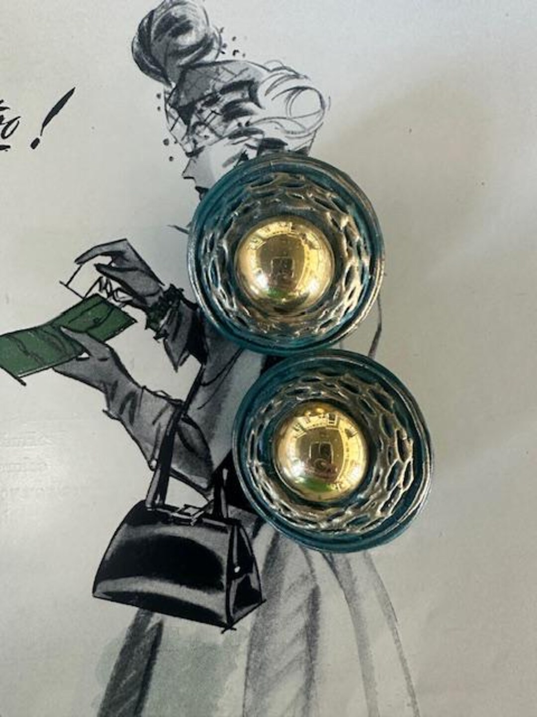 Jeff Lieb 80s Mega Earrings, Jeff Lieb Designer Earrings, 80s Large ...