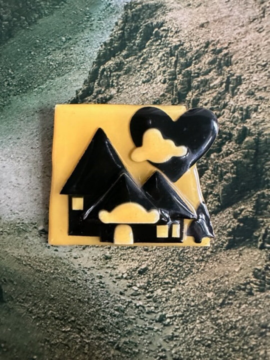 Lucinda Black & Gold House Pin, Lucinda House Pins, Pins for Charity ...