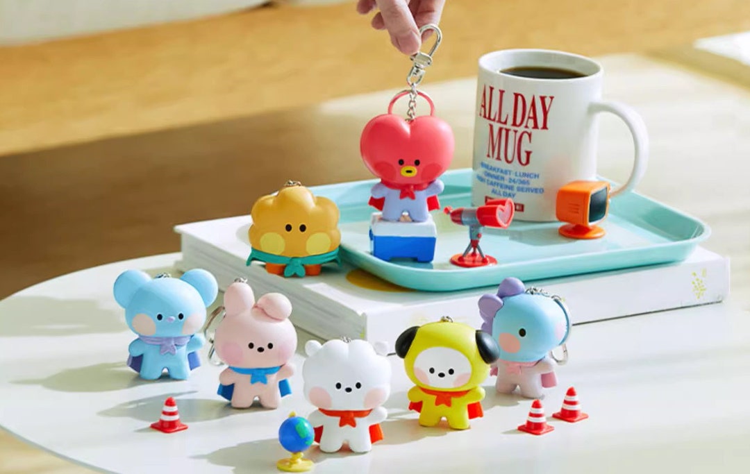 BT21 Minini Sound Figure Keyring - Etsy