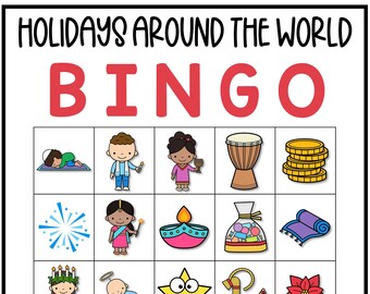Kwanzaa Bingo Cards - Etsy