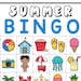 Summer Bingo | Printable Bingo Cards | Bingo Game Download | Bingo ...