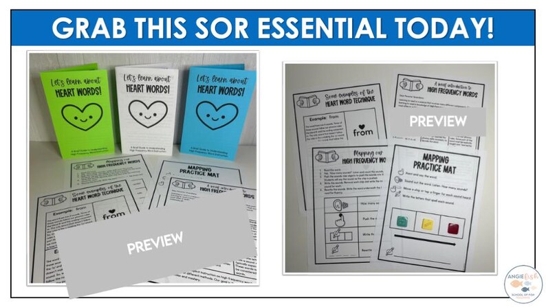 Science of Reading Heart Words Parent Letter | Introductory Materials ...