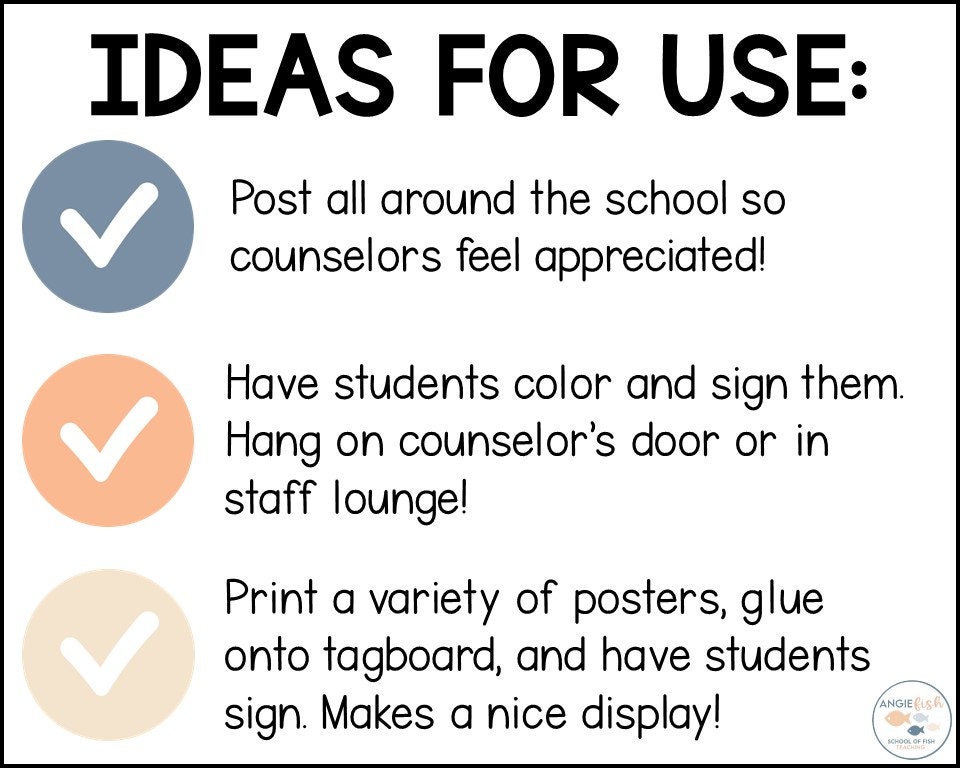 School Counselor Appreciation, National School Counseling Week ...