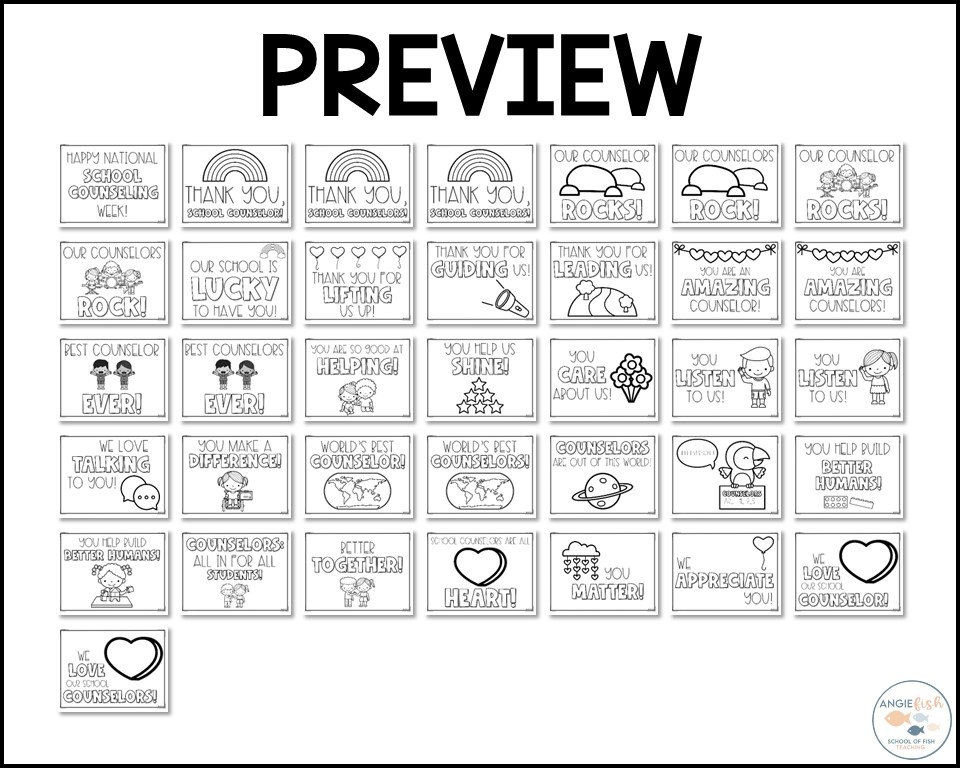 School Counselor Appreciation, National School Counseling Week ...