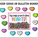 Valentine's Day Door, Classroom Door Decoration, Classroom Door Signs ...