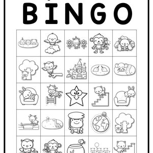 Prepositions Bingo | Printable Bingo Cards | Bingo Game Download ...