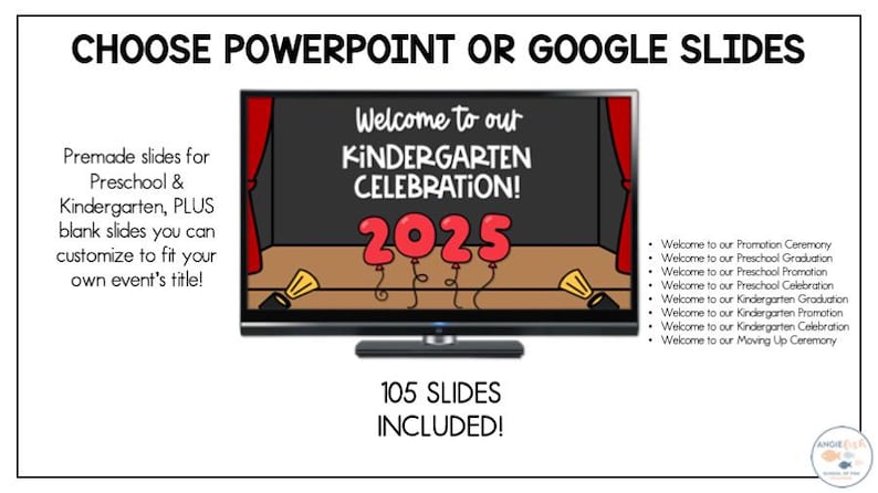 Kindergarten Graduation, Preschool Graduation, Kindergarten Promotion ...