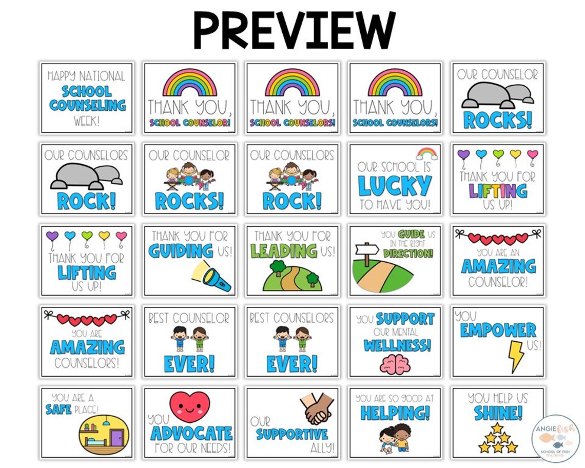 School Counselor Appreciation, National School Counseling Week ...