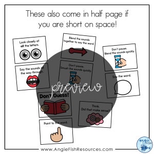 Science of Reading Decoding Strategies | Decoding Bookmarks & Posters ...