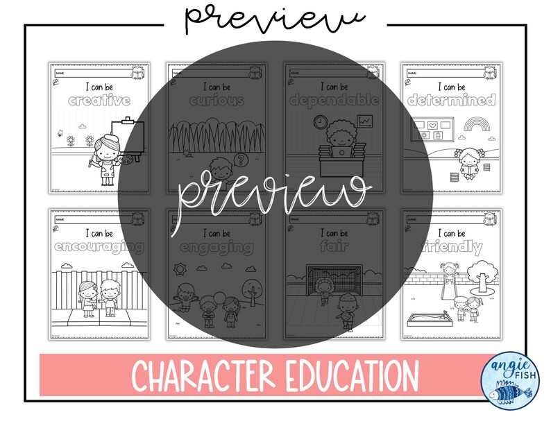 Social Skills Coloring Pages, Manners Coloring, Character Education ...