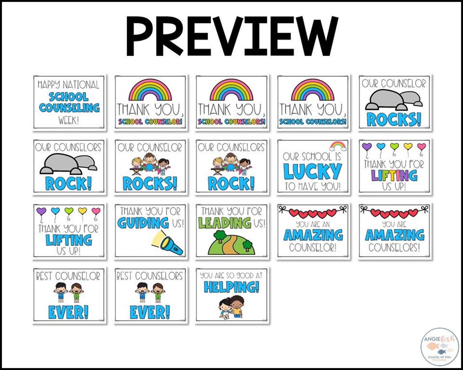 School Counselor Appreciation, National School Counseling Week ...