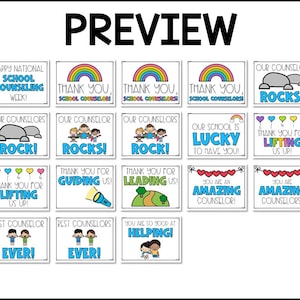 School Counselor Appreciation, National School Counseling Week ...