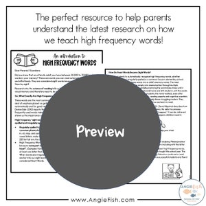 Science of Reading Heart Words Parent Information Letter | SOR Heart ...