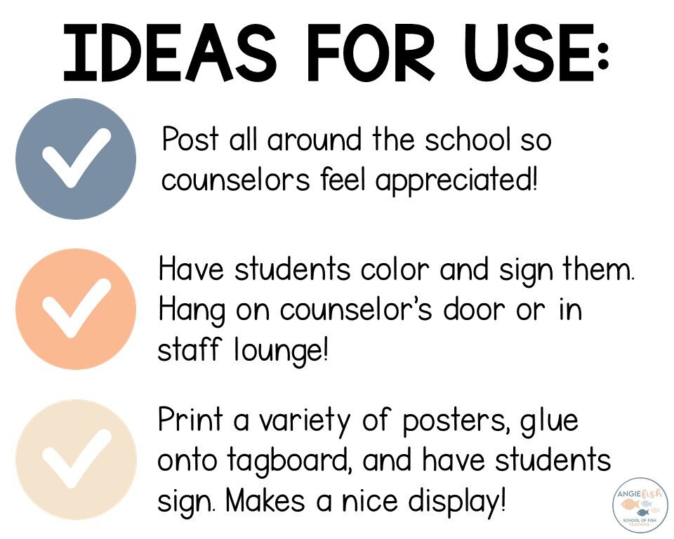 School Counselor Appreciation, National School Counseling Week ...